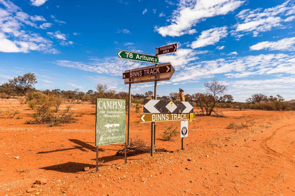 Binns Track (Mt Dare to Gemtree), NT: 4x4 travel guide