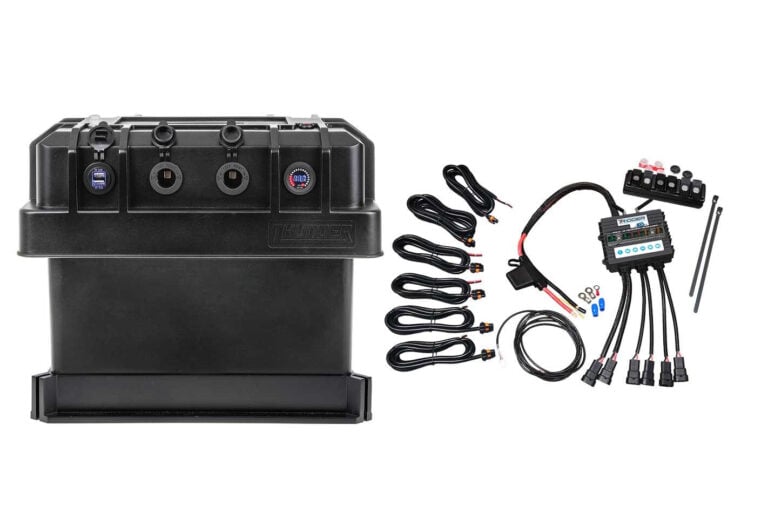 New 4x4 gear: Thunder battery box + Trigger Six Shooter