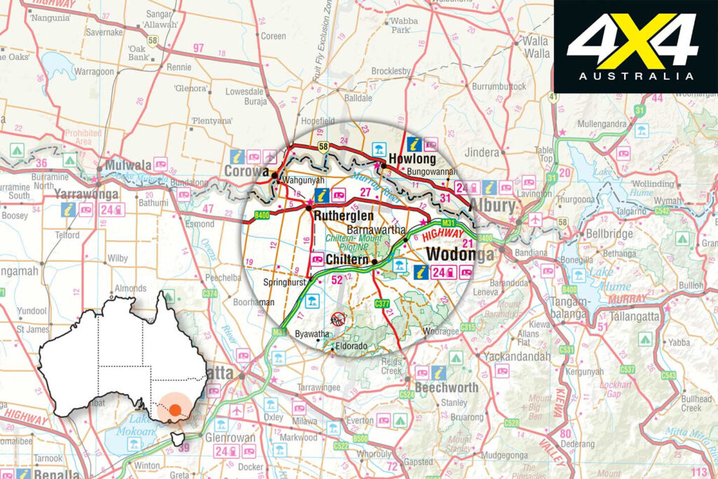 Chiltern-Mt Pilot National Park, Vic: 4x4 travel guide