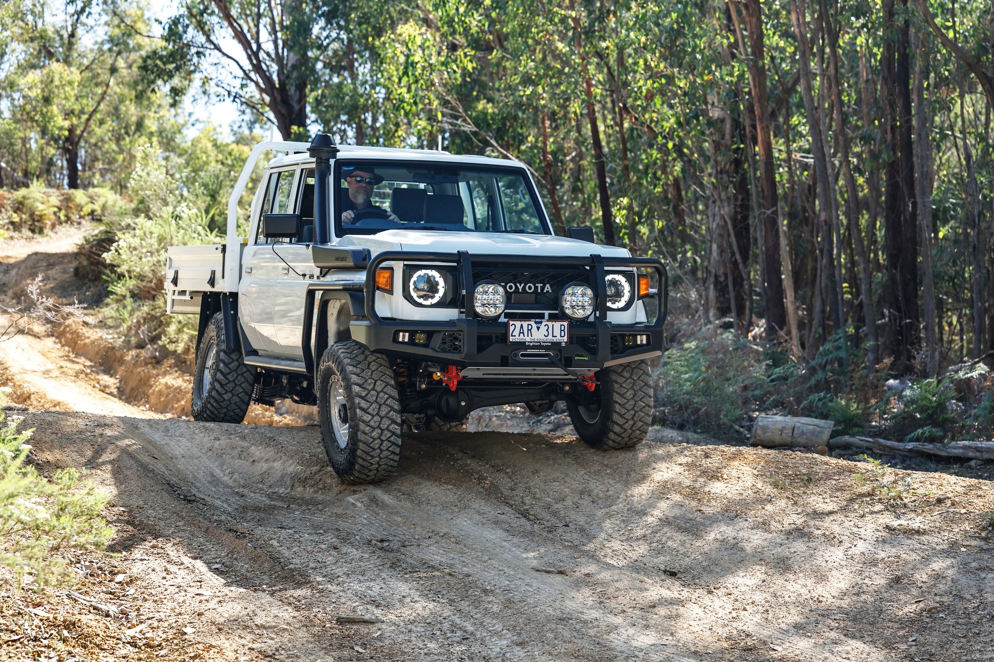 Tough single-cab Nissan GQ Patrol custom 4x4