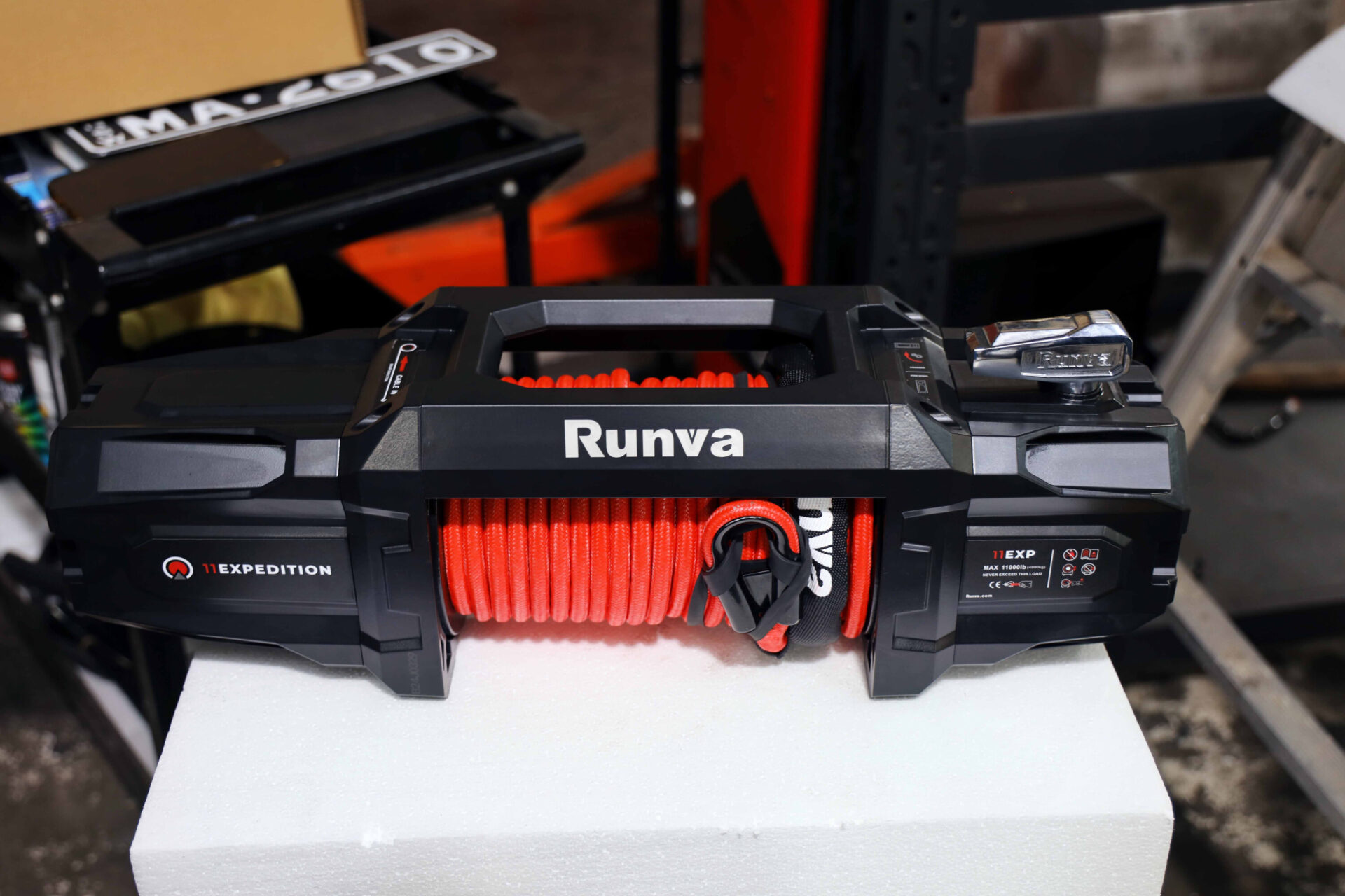 Runva 11Expedition 12v winch put to the test