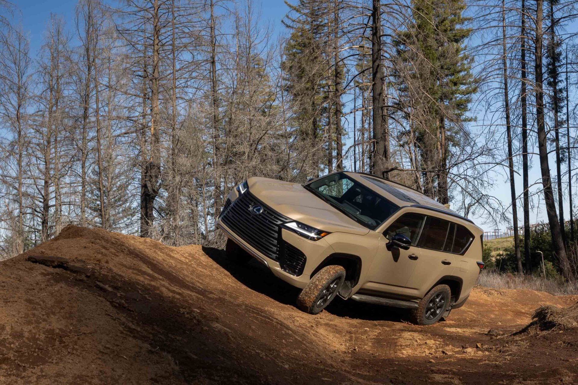 2025 Lexus LX refreshed with new Overtrail off-road variant and a suite ...