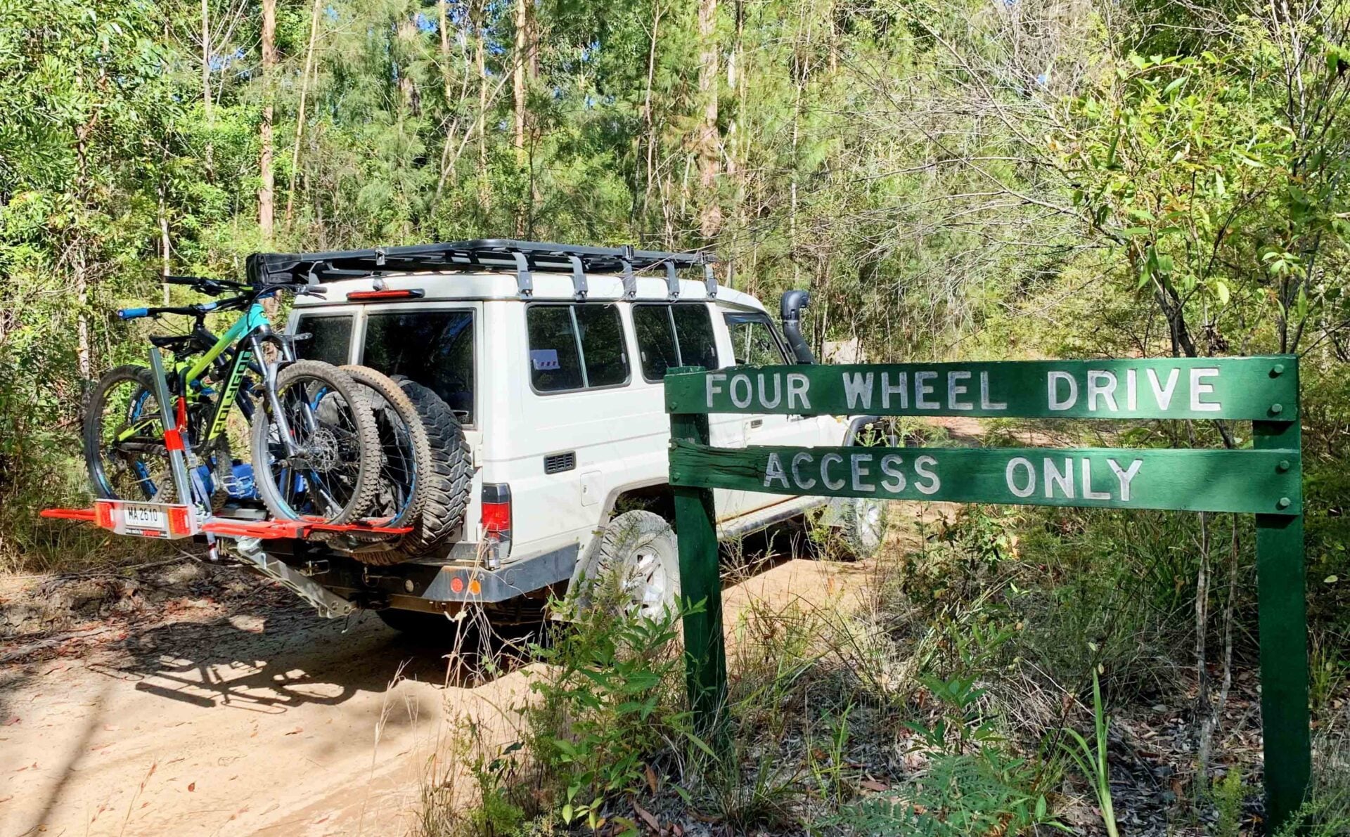 GripSport GS4+ bike rack is built for tough tracks