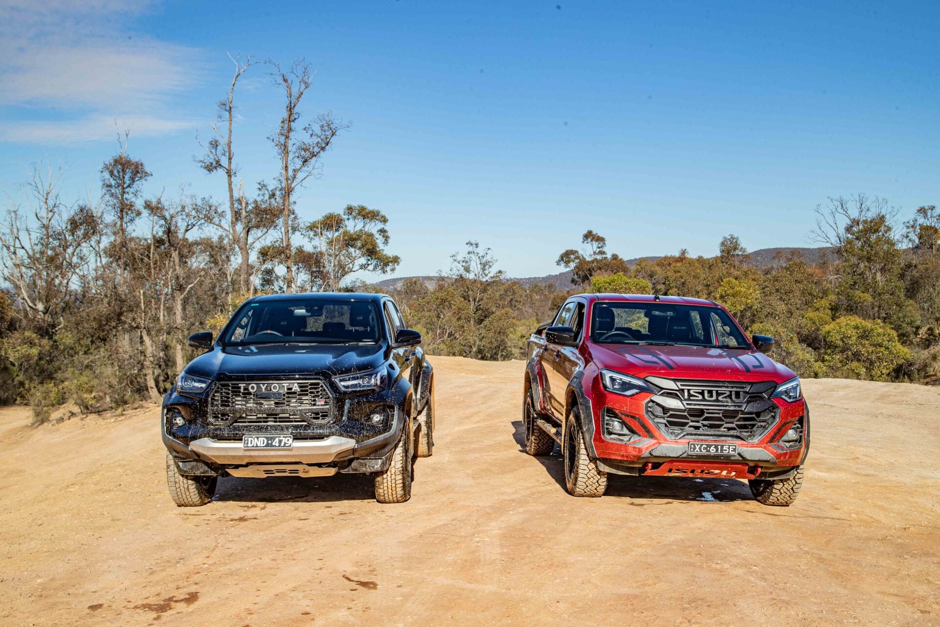 Isuzu D-MAX Blade vs Toyota HiLux GR Sport: Which flagship ute tows and tours better?