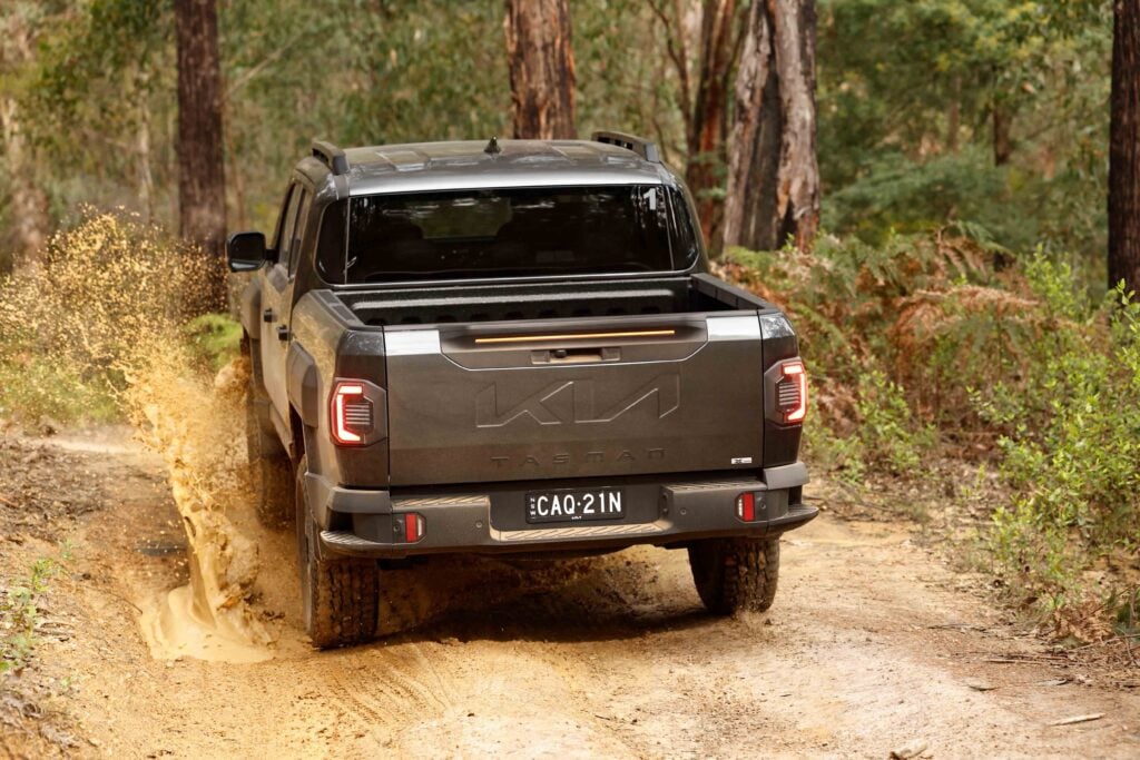 2025 Kia Tasman X-Pro vs Ford Ranger Wildtrak comparison