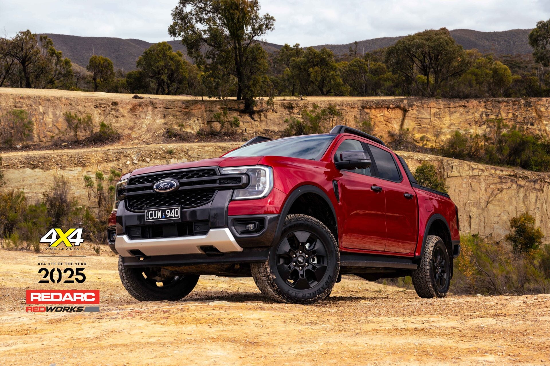 Ford Ranger PHEV wins Best Hybrid at the 2025 4×4 Ute of the Year