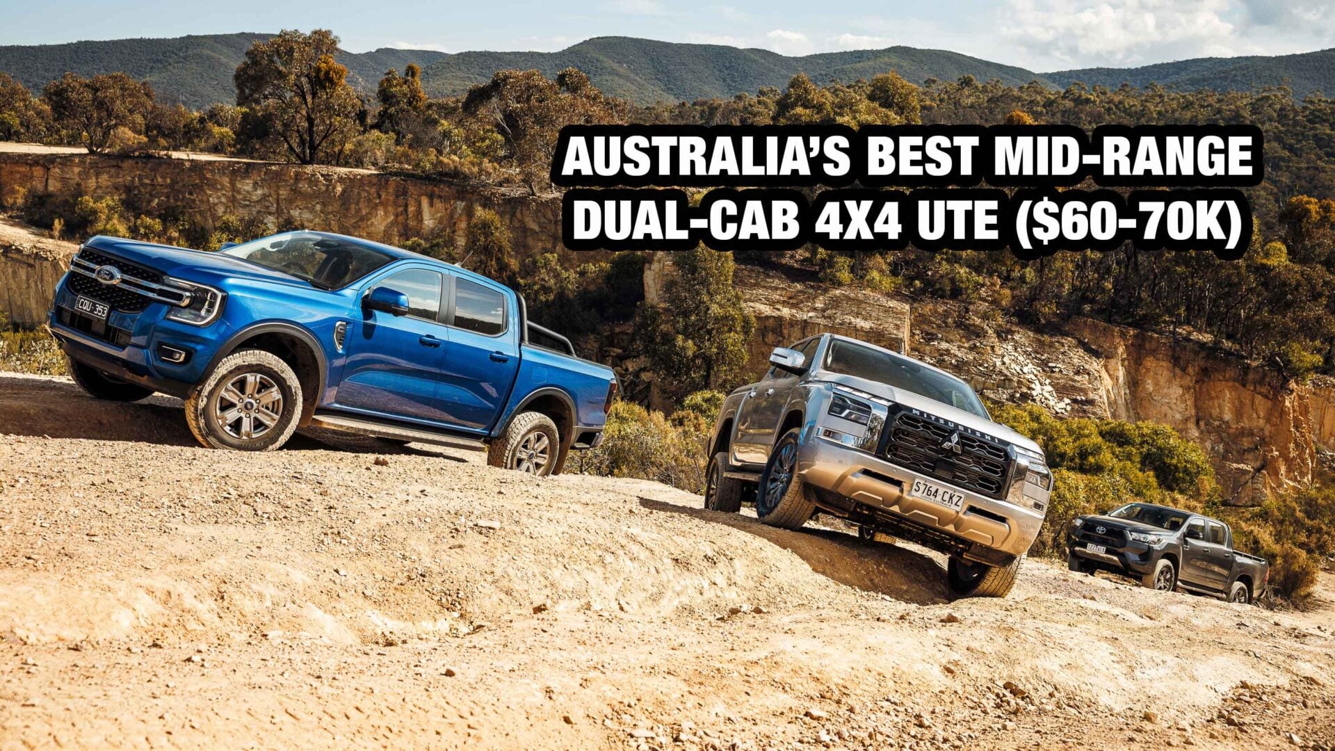 Best mid‑range dual‑cab 4×4 utes in Australia for 2026 ($60-70K)