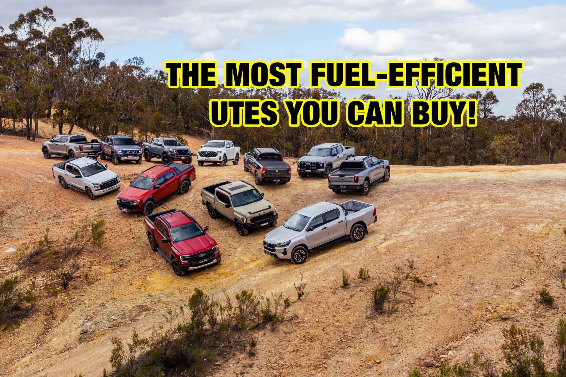 Australia’s most fuel-efficient diesel utes in 2026